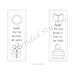 Printable Teacher Gift: DIY Coloring Bookmarks for Teachers and School ...
