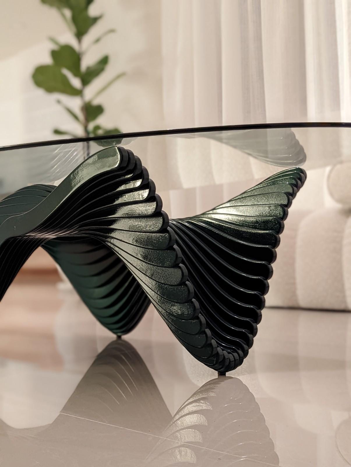 Bespoke Parametric Table Design, Wooden Table Model, CNC Machine ...