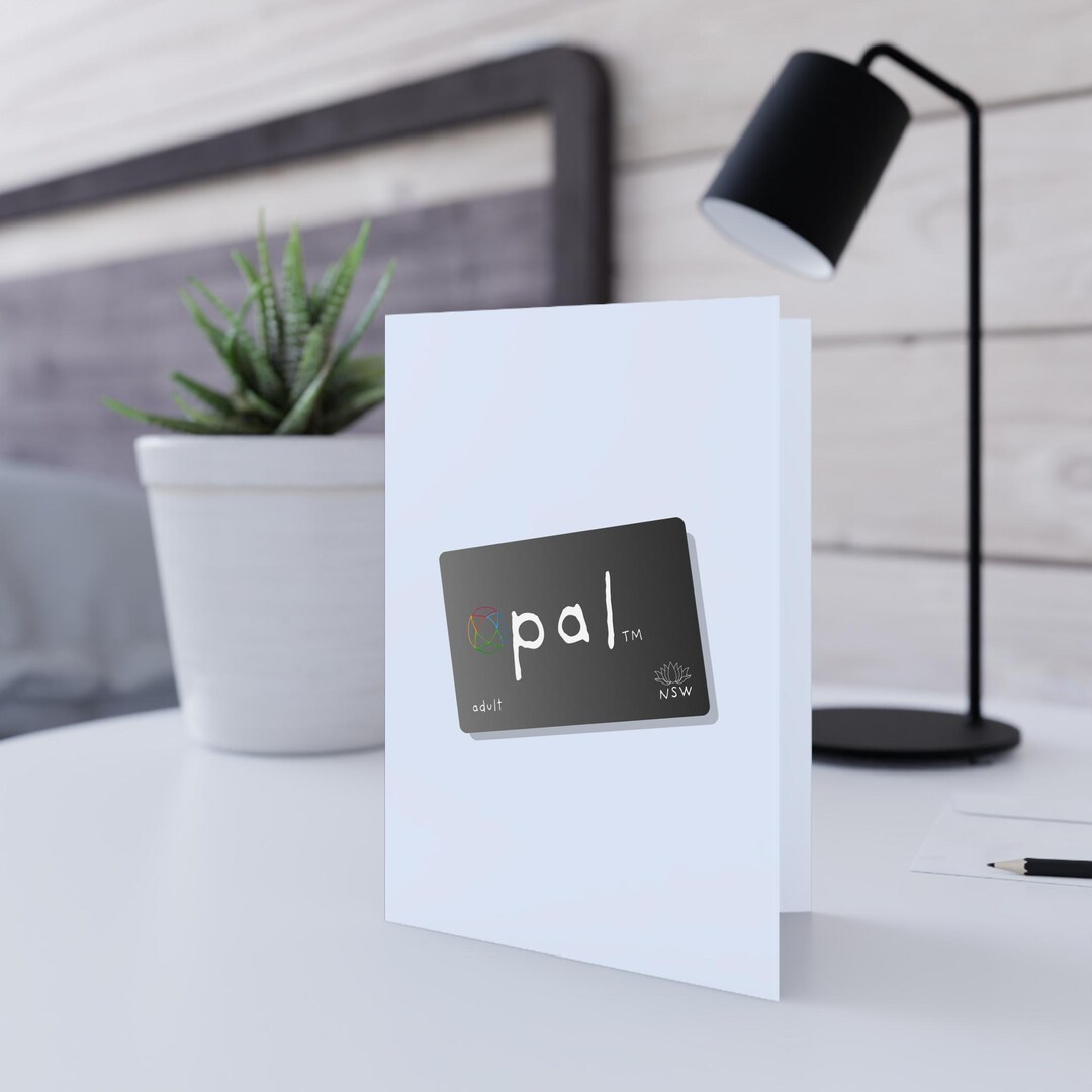 Opal Card Greeting Card - Etsy