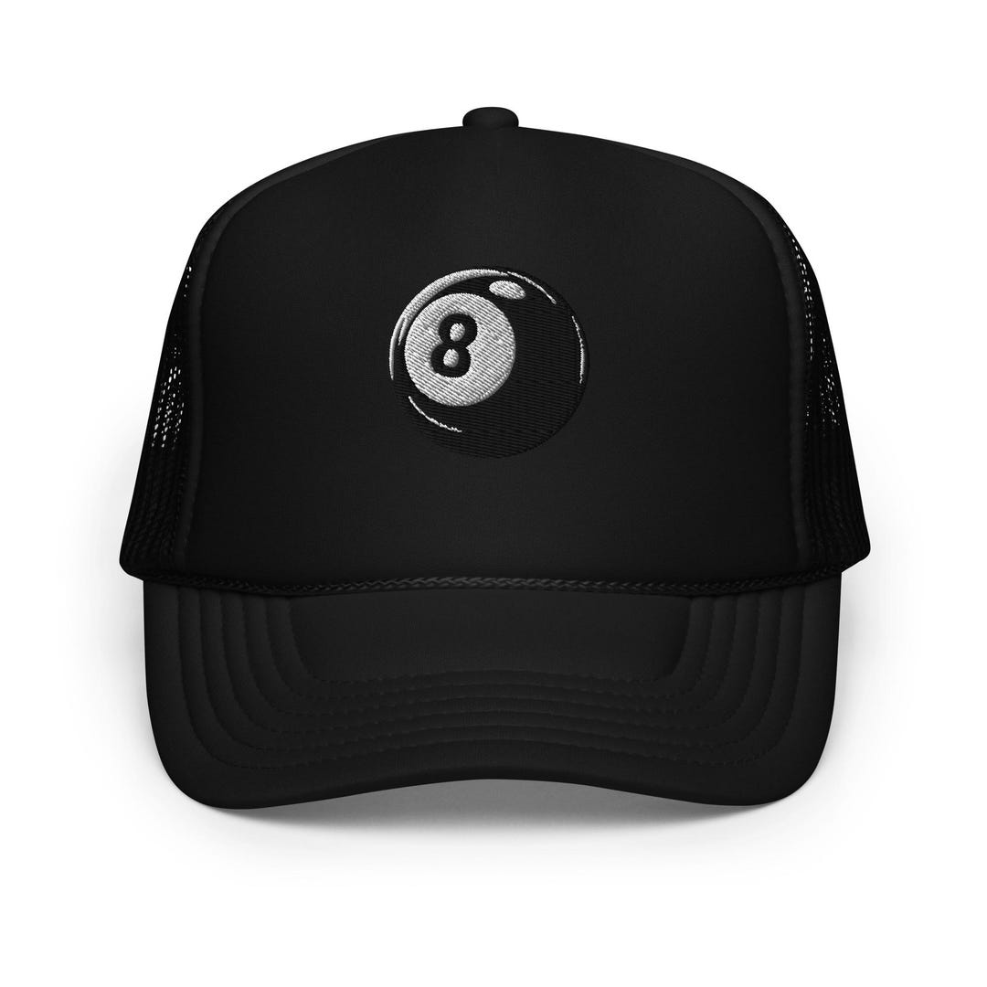 Eight Ball Trucker Hat - Etsy
