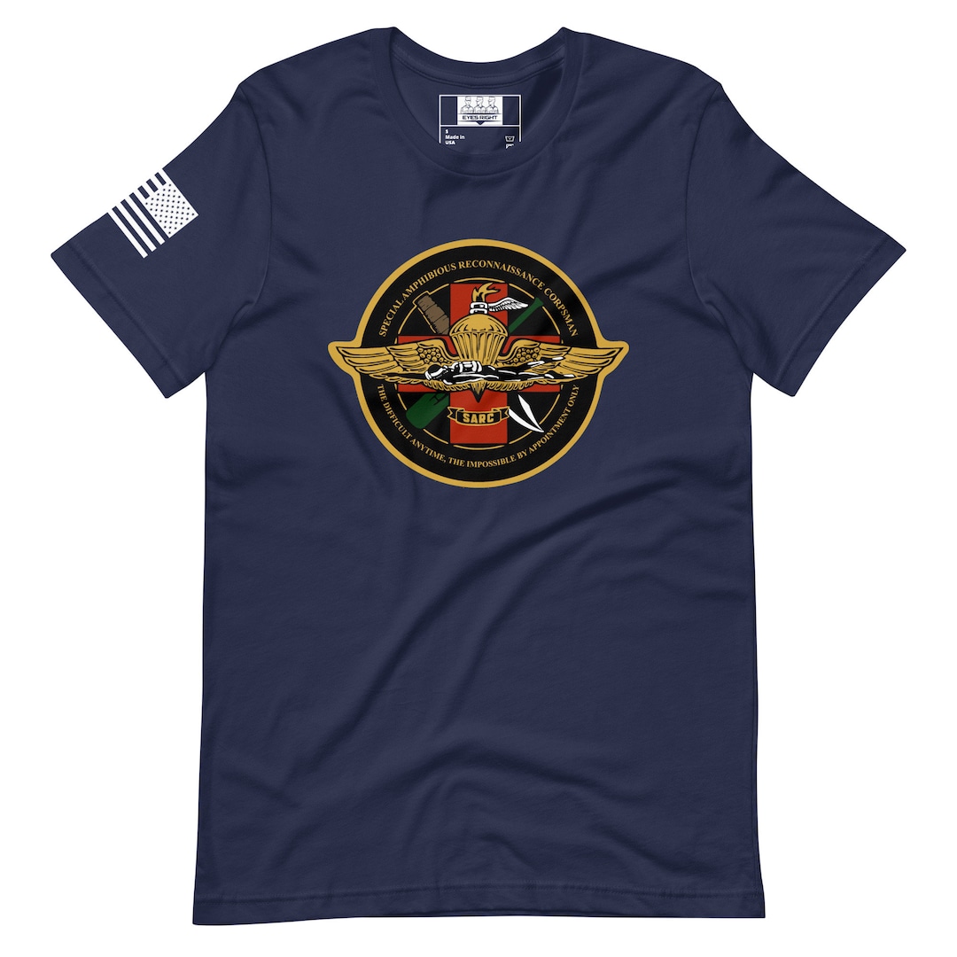SARC US Navy Corpsman T-shirt: Special Amphibious Reconnaissance - Etsy