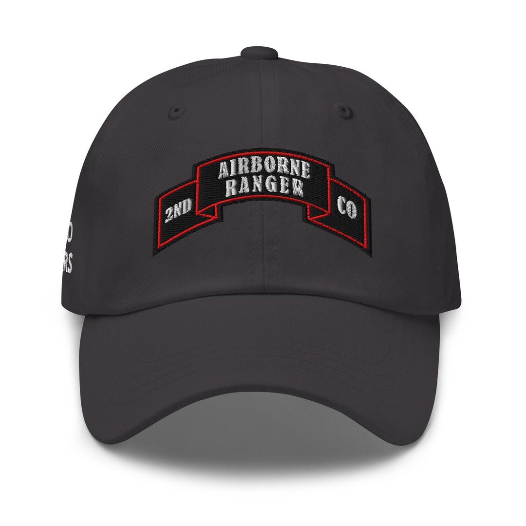 Buffalo Rangers Hat: 2nd Infantry Company (airborne) - Cotton Twill Cap ...