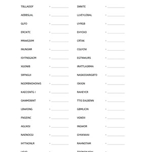 Challenging Word Scramble Puzzle Book for Adults: 1640 Brain-teasing ...