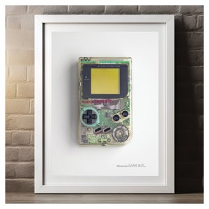 The Original 1989 Game Boy, DMG - Transparent Green - Etsy
