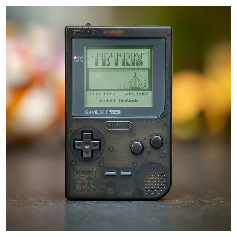 The Original 1989 Game Boy, DMG - Transparent - Etsy