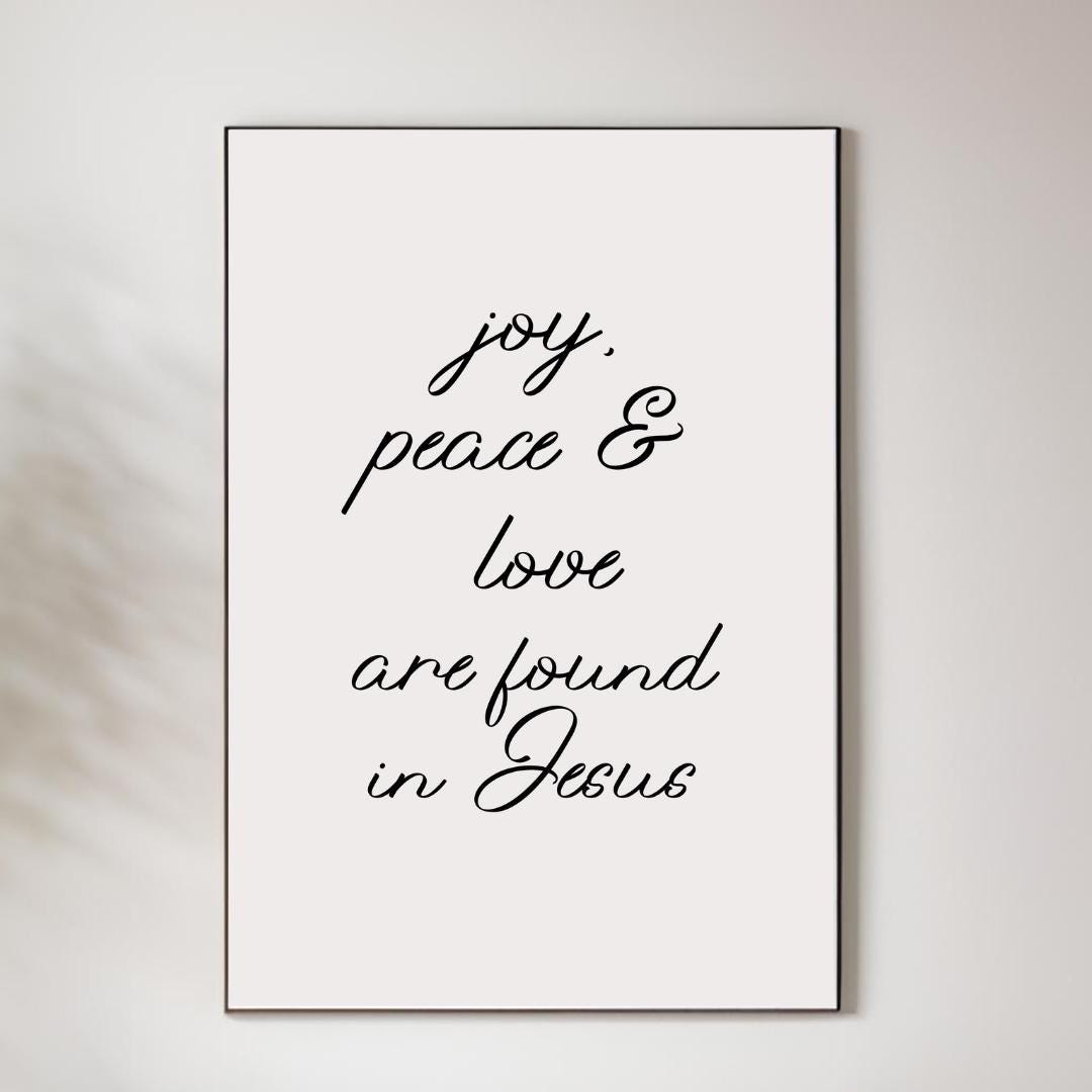 Christian Wall Art, Bible Verse Quotes, Modern Christian Art, Scripture ...