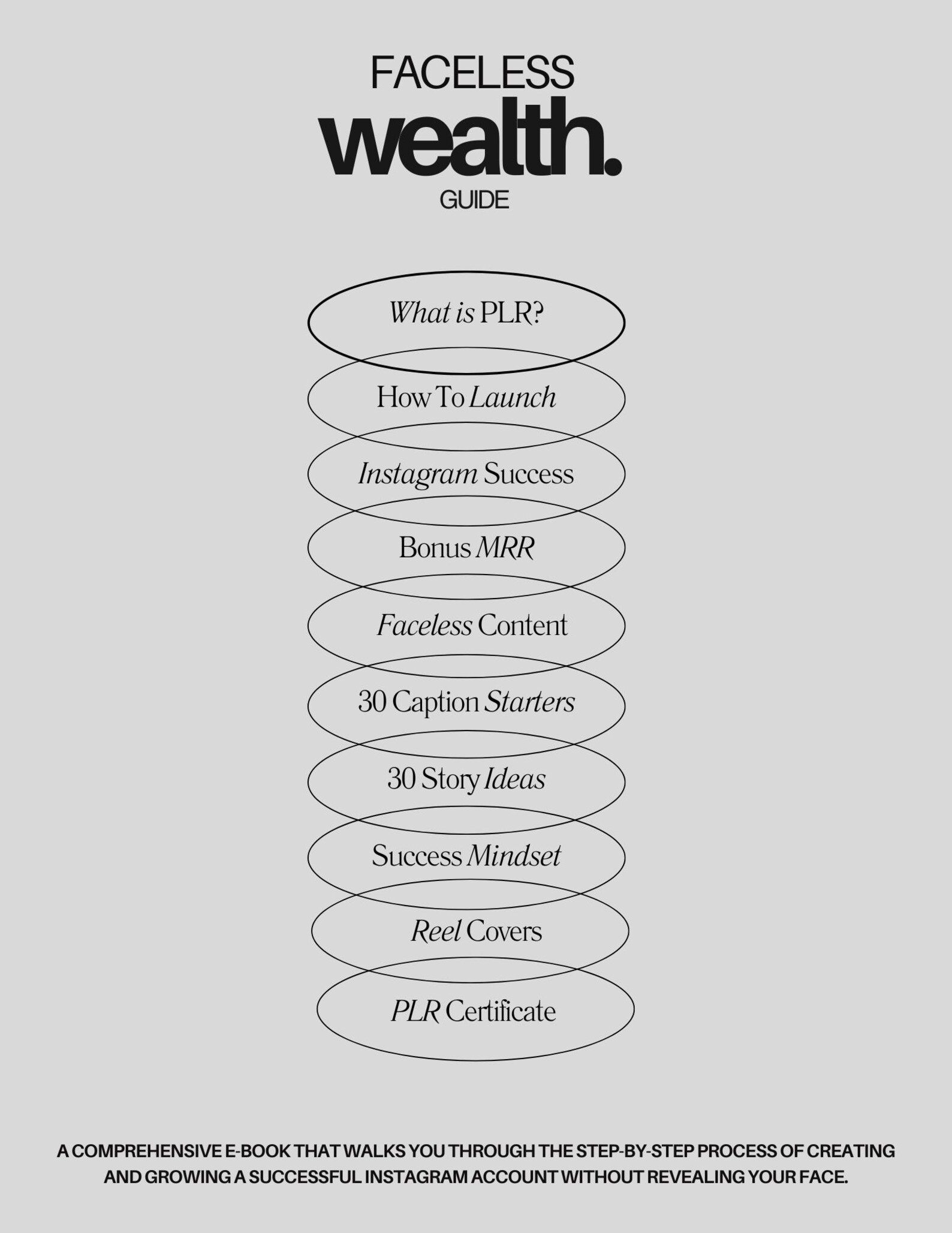 Unlock Faceless Wealth: Your Guide to Digital Success - Etsy