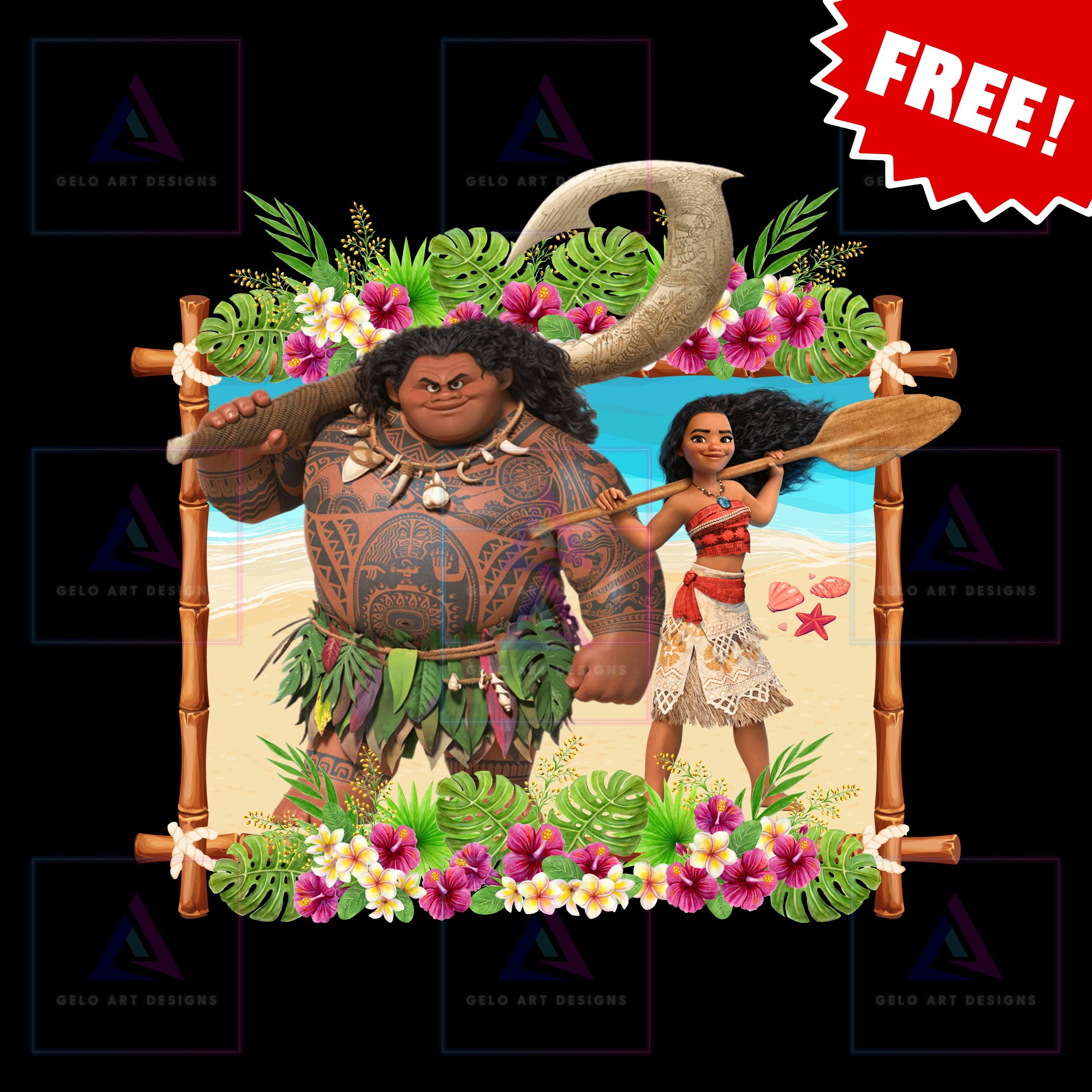 Moana 2 PNG, Moana 2 película PNG, Moana 2 camiseta, Maui, alta calidad ...