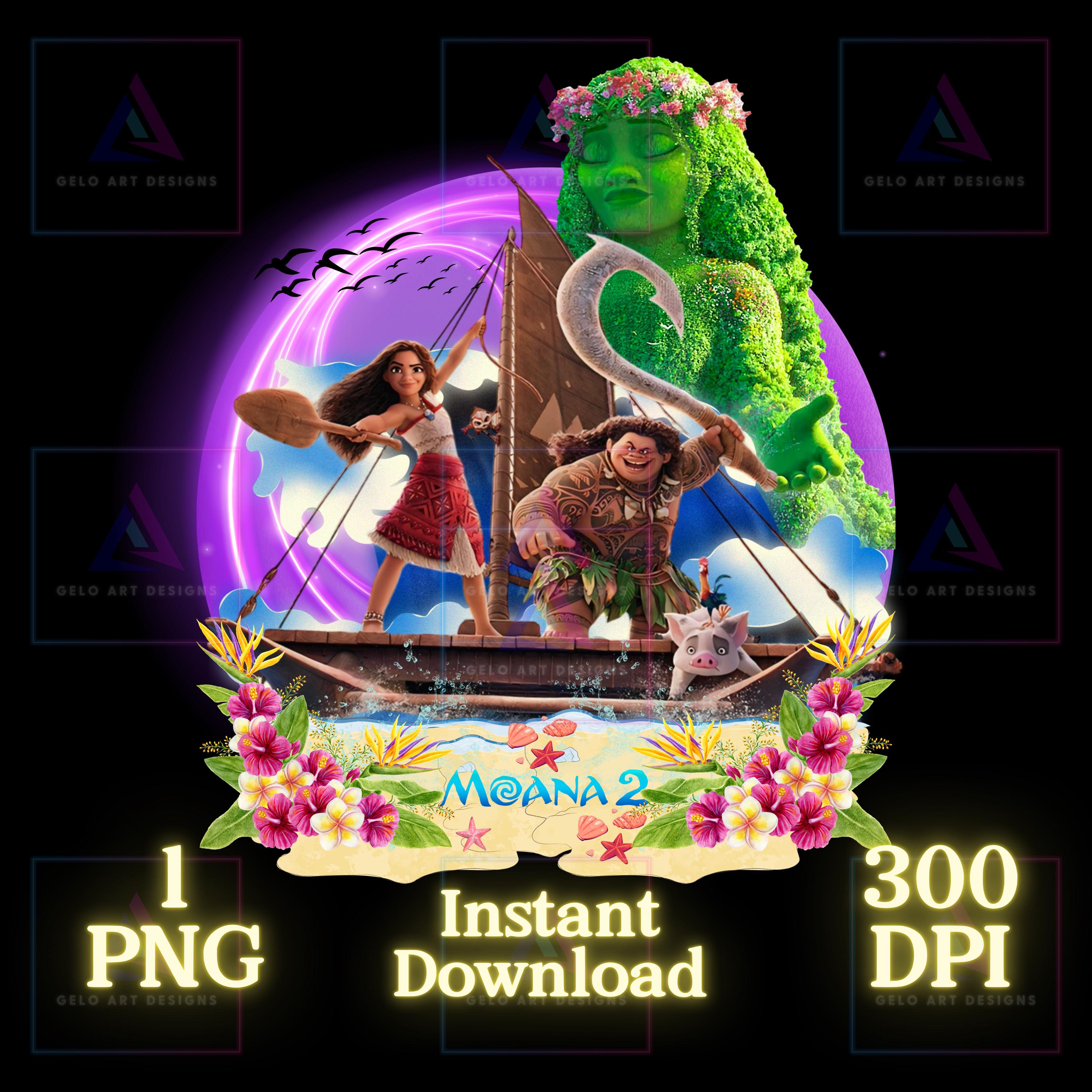 Moana 2 PNG, Moana 2 película PNG, Moana 2 camiseta, Maui, alta calidad ...
