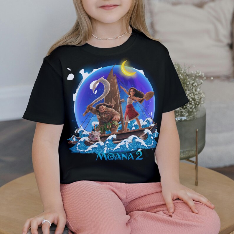 Moana 2 PNG, Moana 2 Movie PNG, Moana 2 Shirt, Maui, High Quality ...