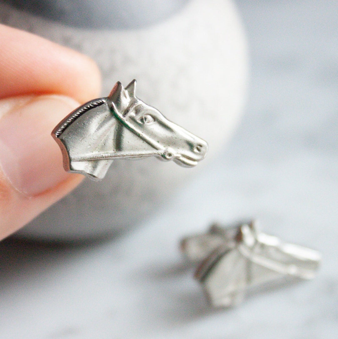 Vintage Horse Cufflinks / Antique Swank Cuff Links Equestrian - Etsy