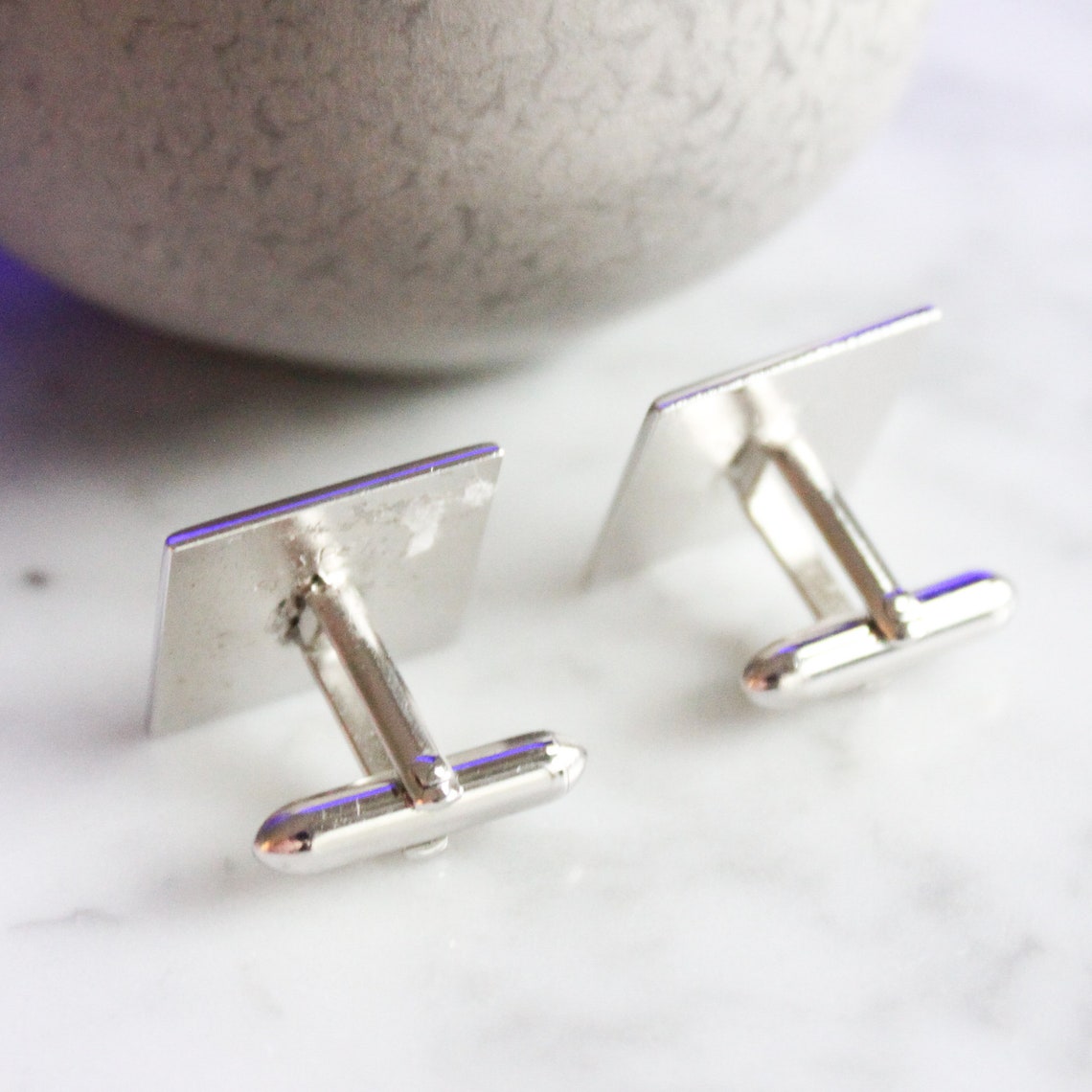 Vintage Monogram Cufflinks / Letter Cuff Links, Antique Swank Cufflinks ...