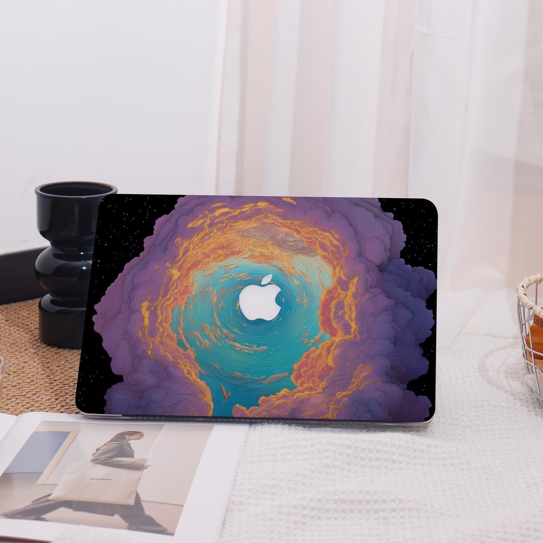 Cosmic Cloud Vortex All New MacBook Case Protective Case Laptop Cover ...