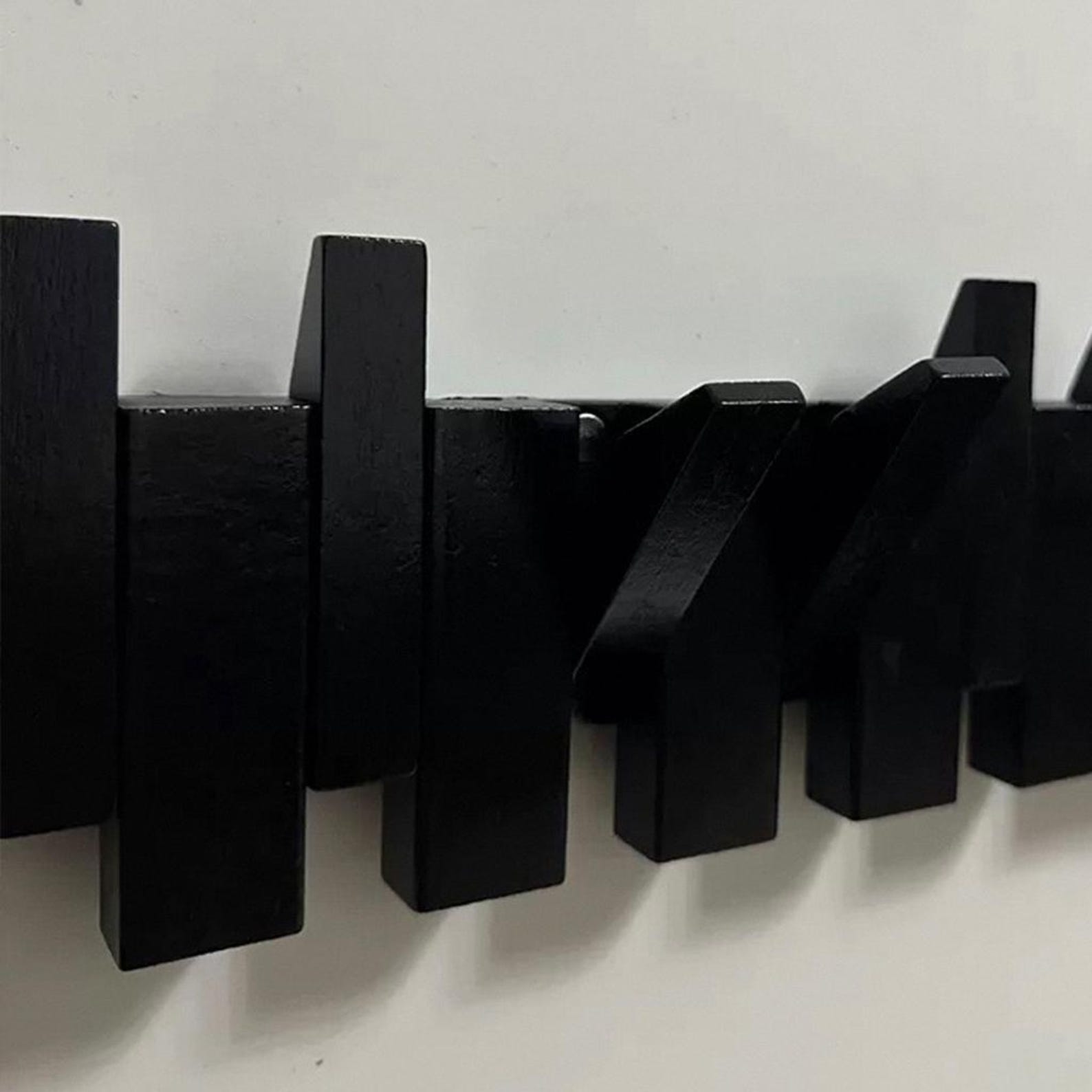 Solid Wood Hooks, Wall Hanging Coat Hooks, Creative Wooden Coat Hooks ...