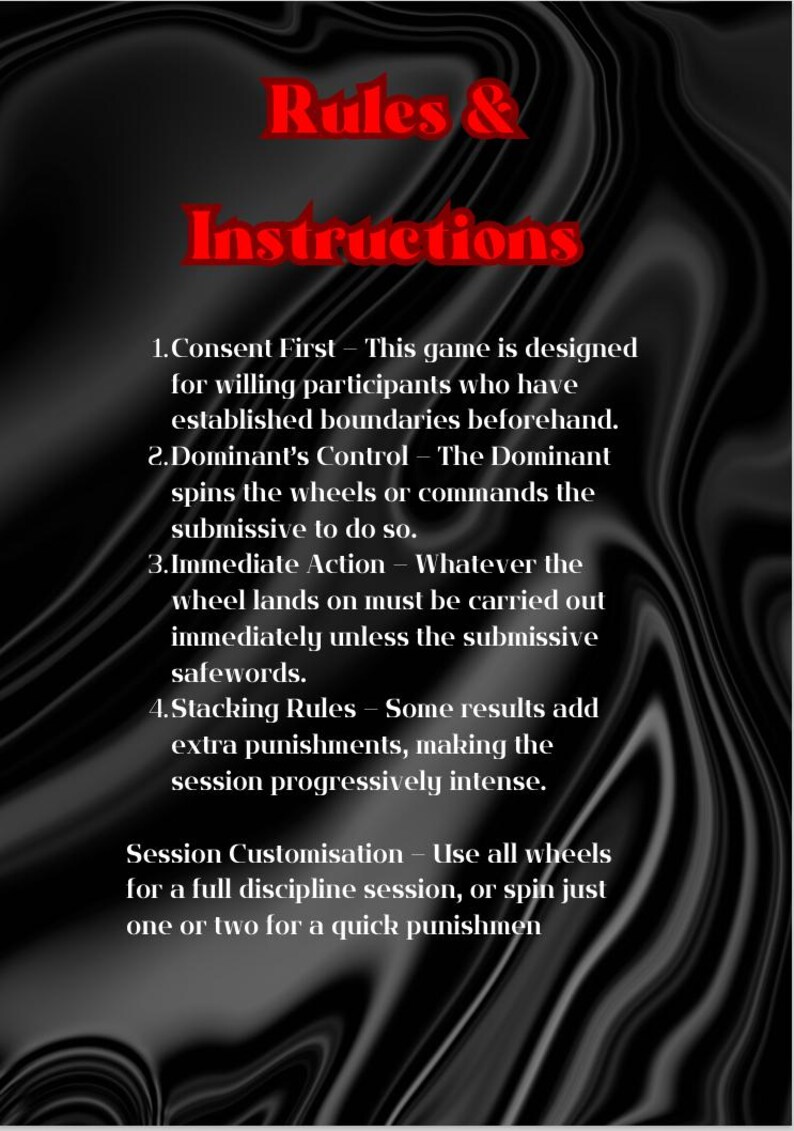 The Ultimate Spanking Ritual Toolkit | Printable BDSM Bundle for ...