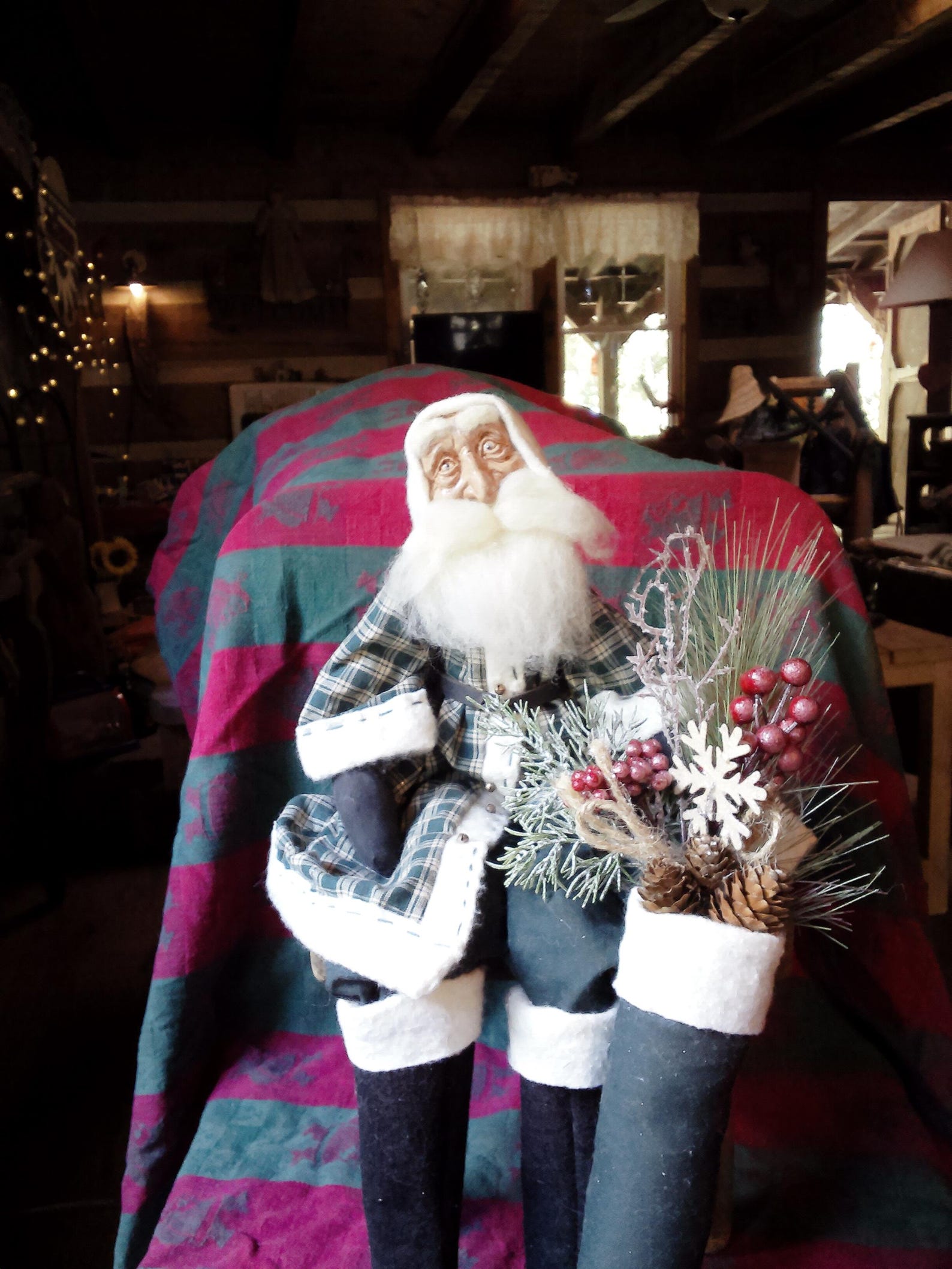 Old Time Santa - Etsy