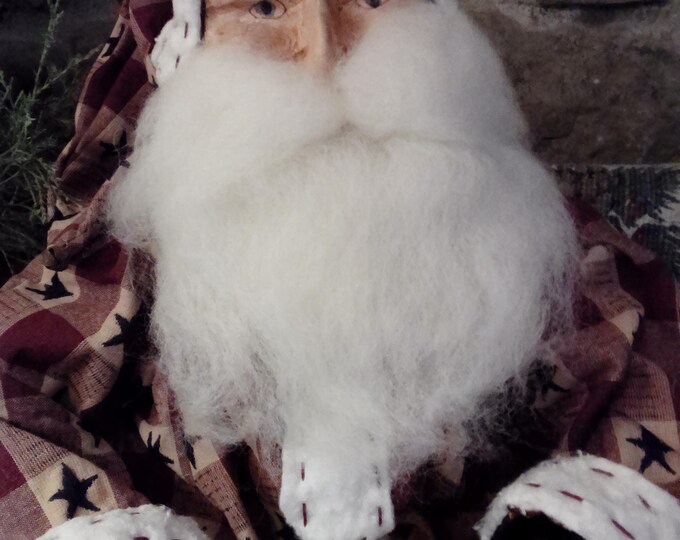 Primitive Santas Holiday Decor Perfect Gift for Santa Lover - Etsy