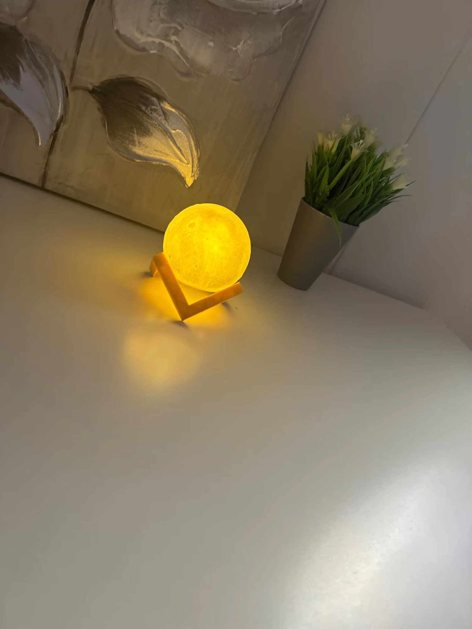 DIY Planet Lamp, Home Decor, Room Decor, Perfect Mini Gift, Bedroom ...