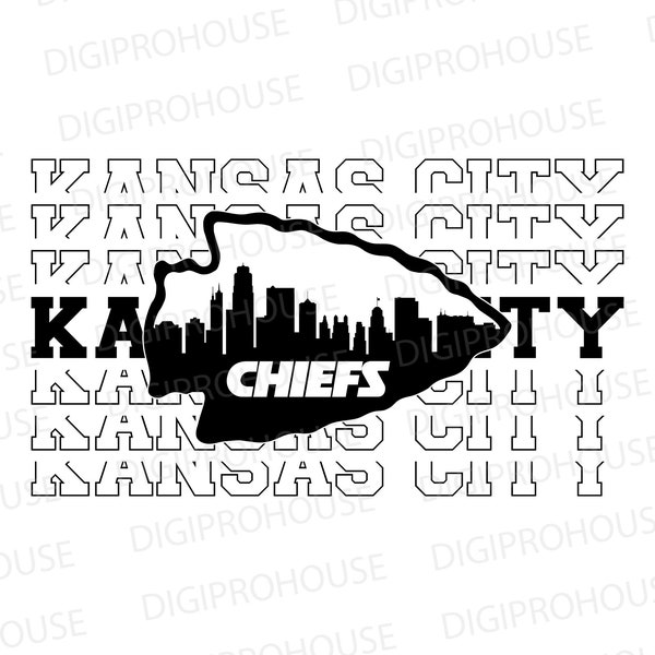 Kc Chiefs Svg - Etsy