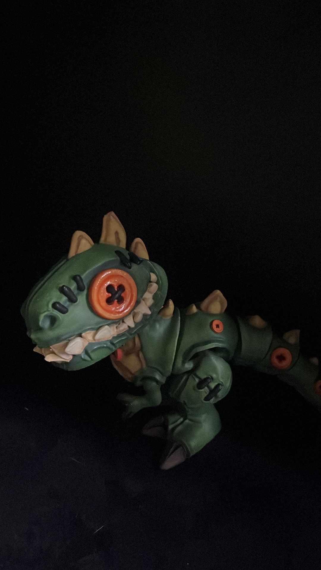 Creepy Flexible T-rex Figure - Etsy