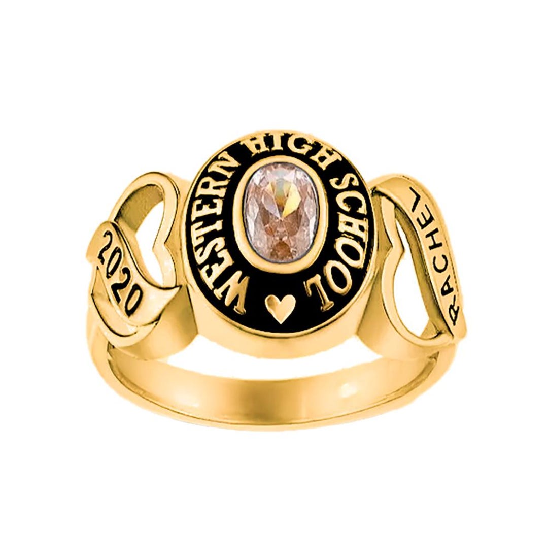 Your Desire Class Ring Design, Custom Personalized Class Ring ...