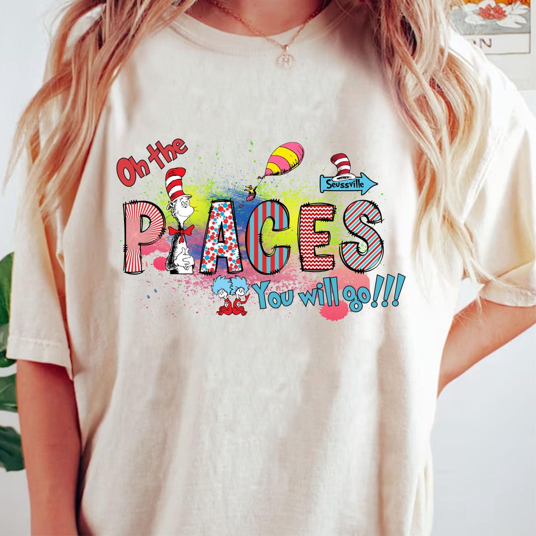 Oh the Places Youll Go PNG, Read Across America, Dr. Suess Day Png ...