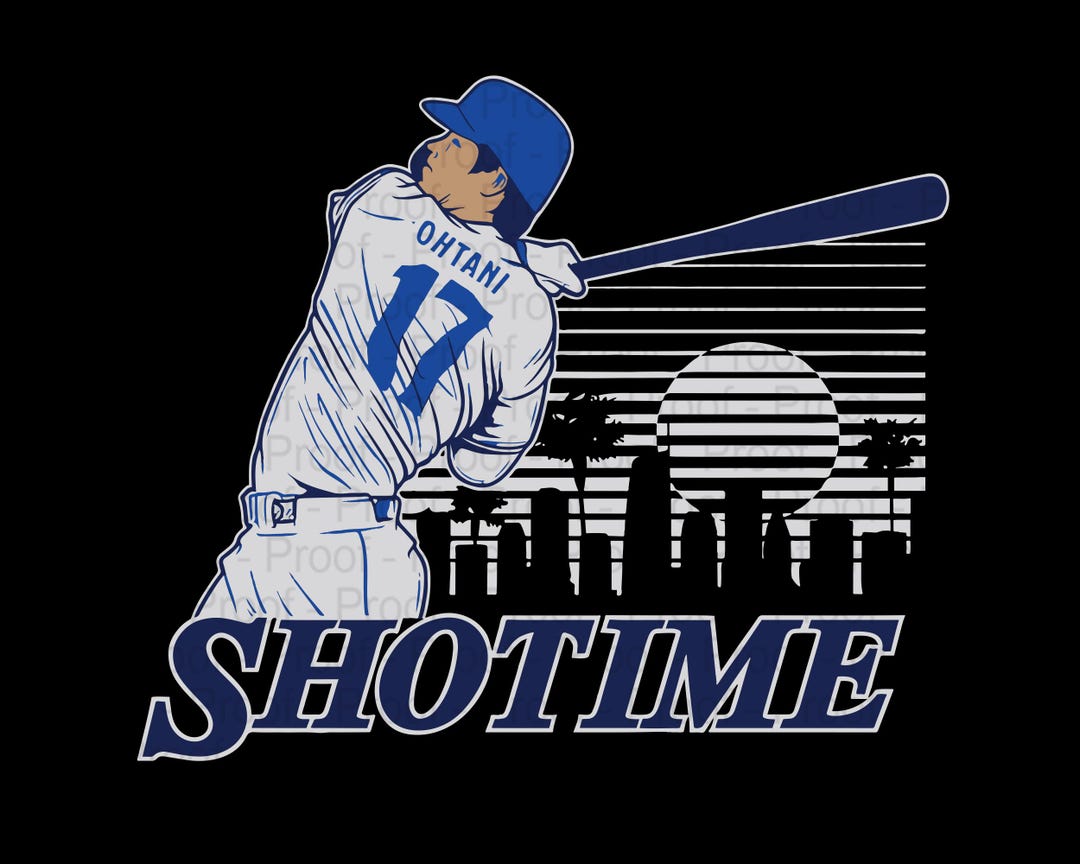 Shotime Svg, Shohei Ohtani, PNG, Baseball Design - Etsy