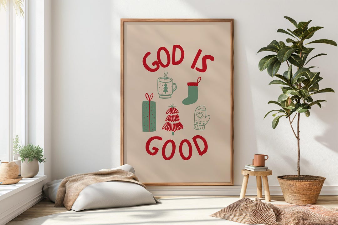 Christian Christmas Wall Art, Holiday Season Bible Verse Wall Art ...