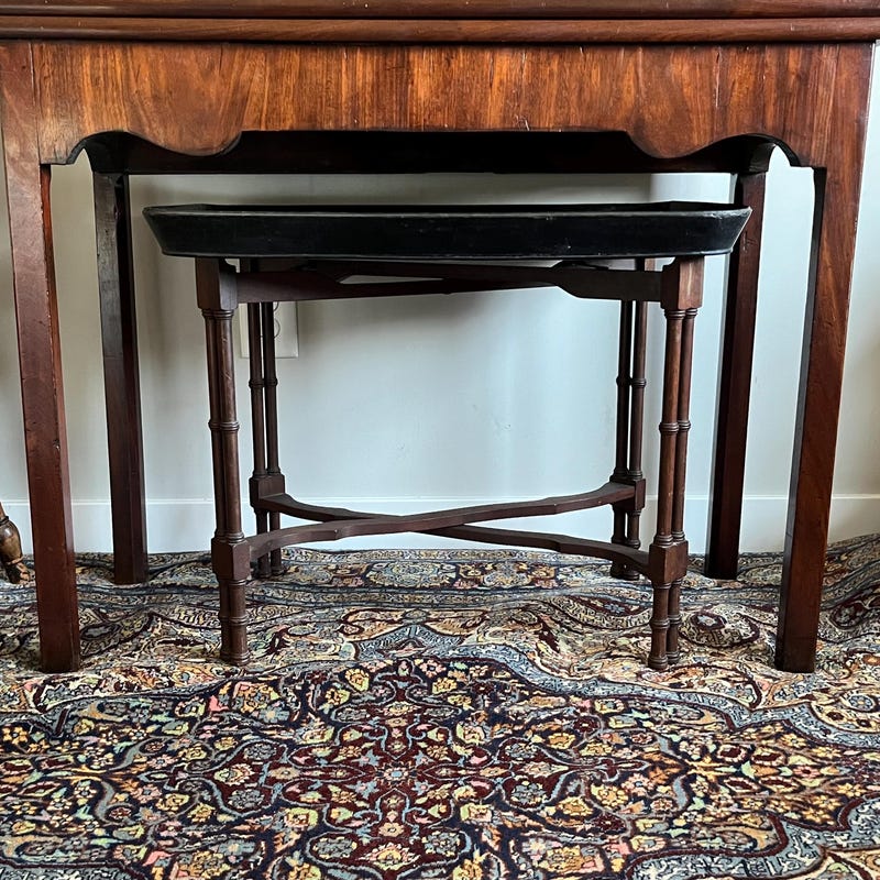 Antique Folding Table - Etsy