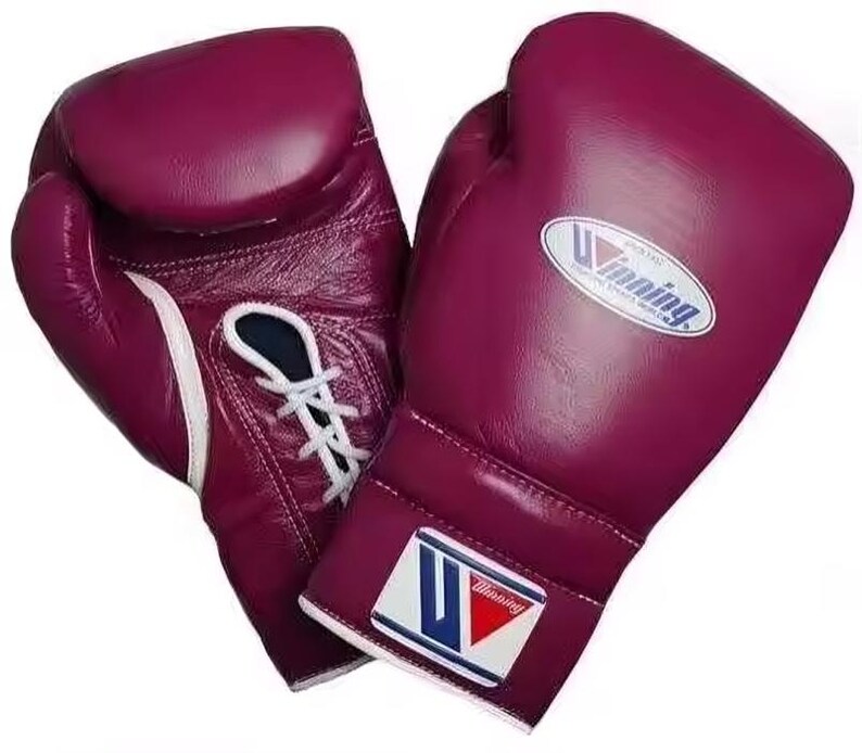 Leather Boxing Gloves - Customized Boxing Gloves - Custom Logo and Name ...