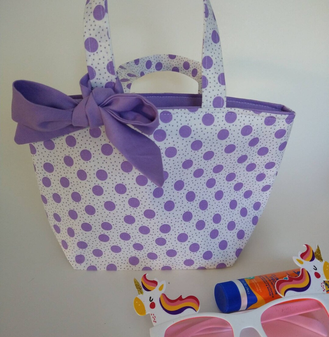 Mini Toddler Totes, Toy Tote, Snack Bag for Day Care, Beach Bag ...