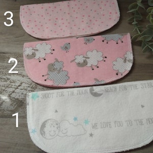 Infant Wash Cloth, Set of 4, Baby Washrag, Baby Face Cloth, Flannel ...