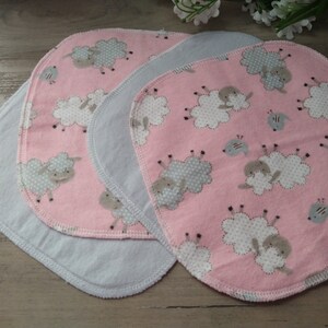 Infant Wash Cloth, Set of 4, Baby Washrag, Baby Face Cloth, Flannel ...