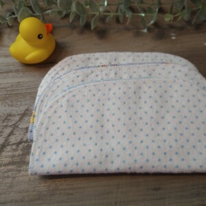 Infant Wash Cloth, Set of 4, Baby Washrag, Baby Face Cloth, Flannel ...