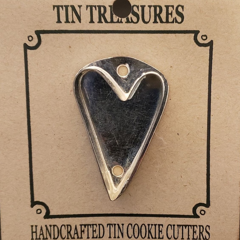 Antique Tin Heart Cutter - Etsy