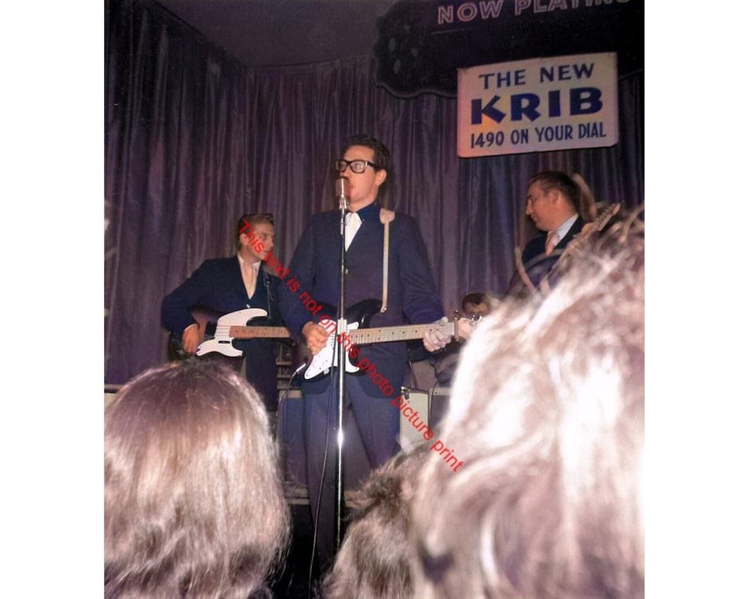 Buddy Holly RARE LAST PHOTO Show Surf Ballroom Crickets Vintage Photo ...