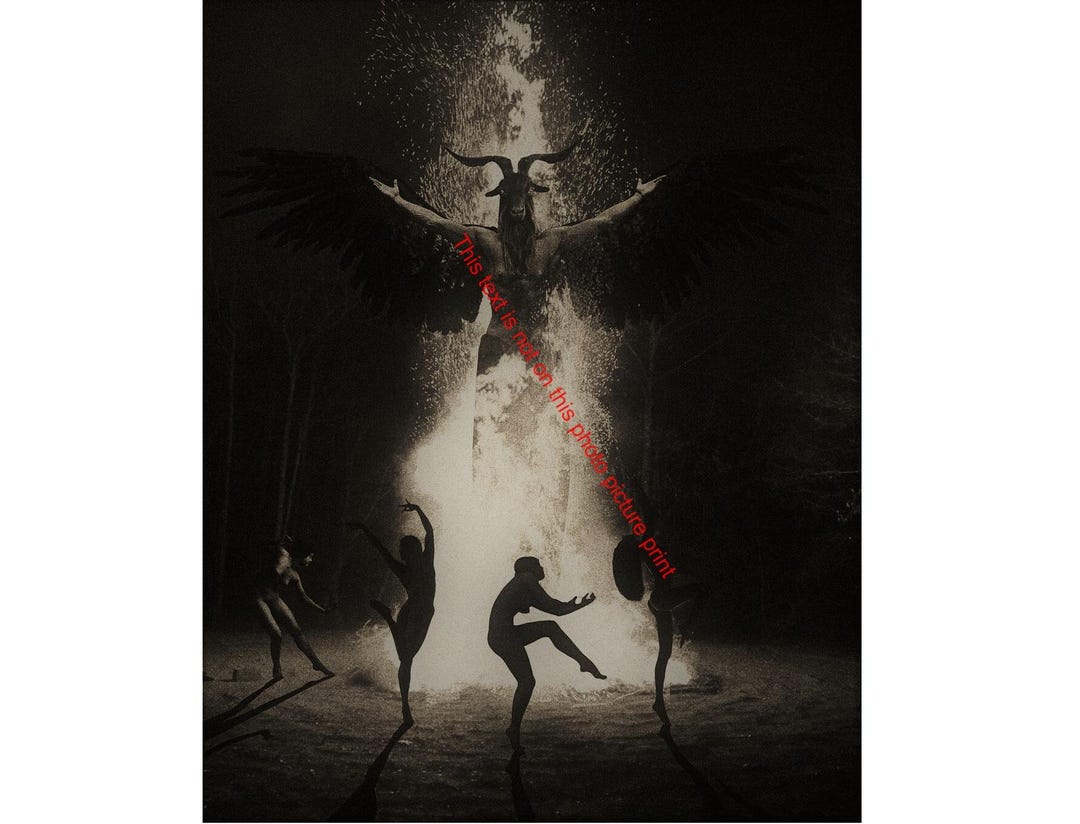 The Beast Baphomet Satanic Ritual Dance Occult Occultism Demon Satan ...