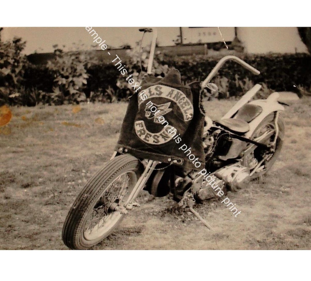 Hells Angels Harley Davidson Motorcycle Biker Gang Leader Rider Club ...