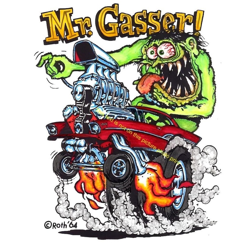 Ed Roth Rat Fink Posters - Etsy