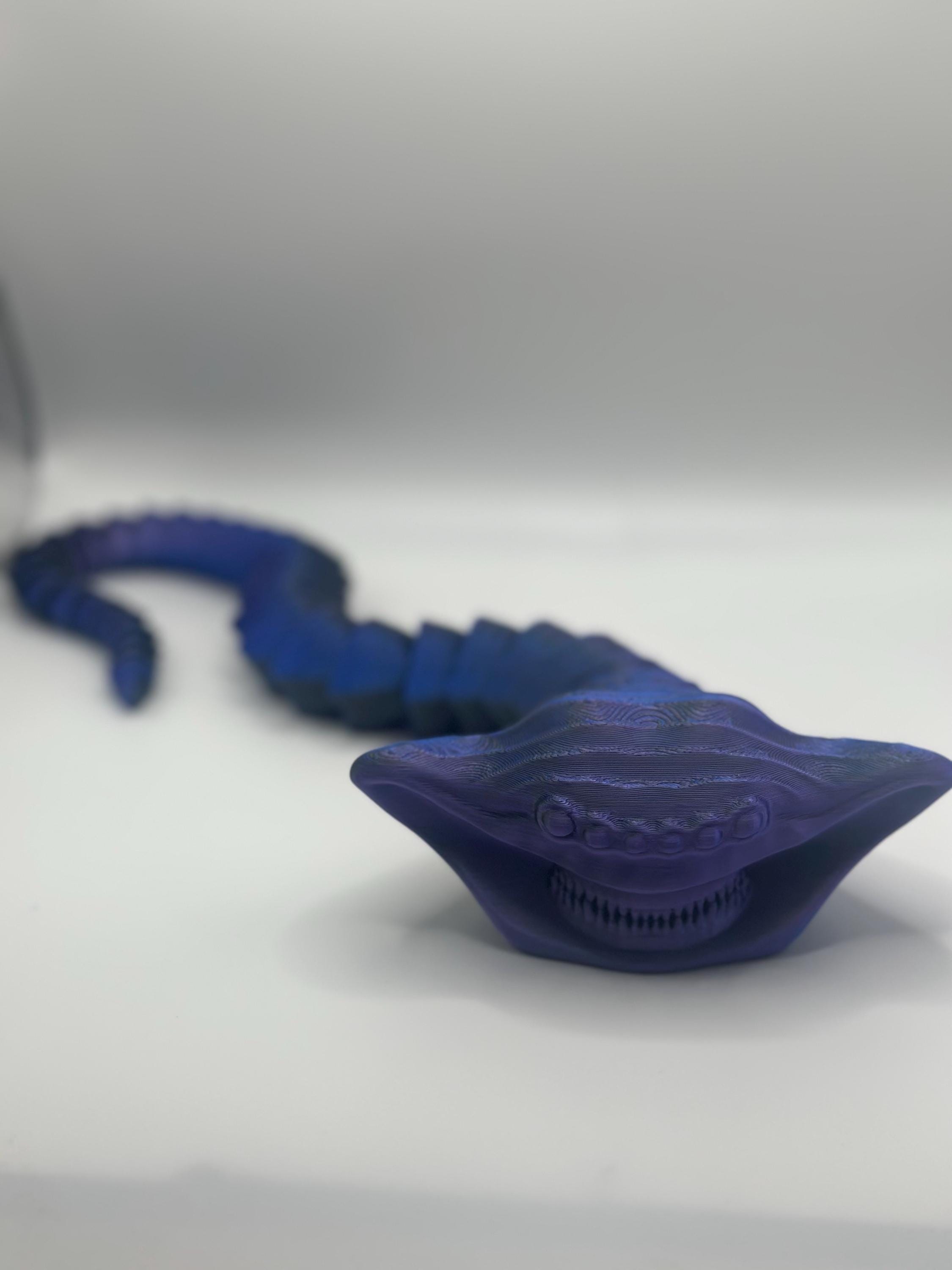 El Gran Maja Extra Large Articulating Fidget - Mythical Blue - Etsy