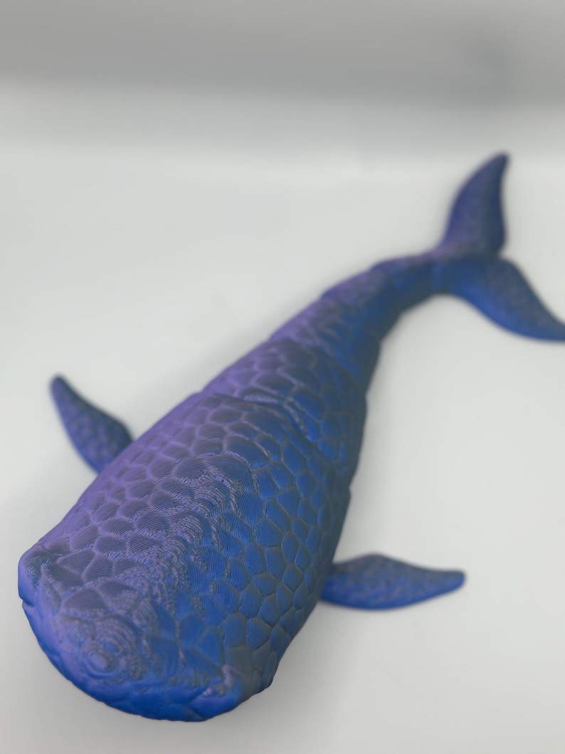 The Bloop Extra Large Articulating Fidget - Mythical Blue - Etsy