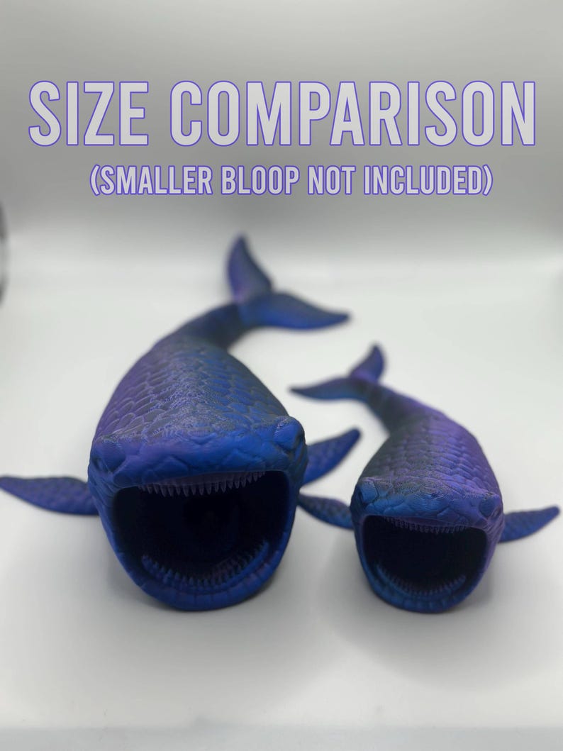 The Bloop Extra Large Articulating Fidget - Mythical Blue - Etsy