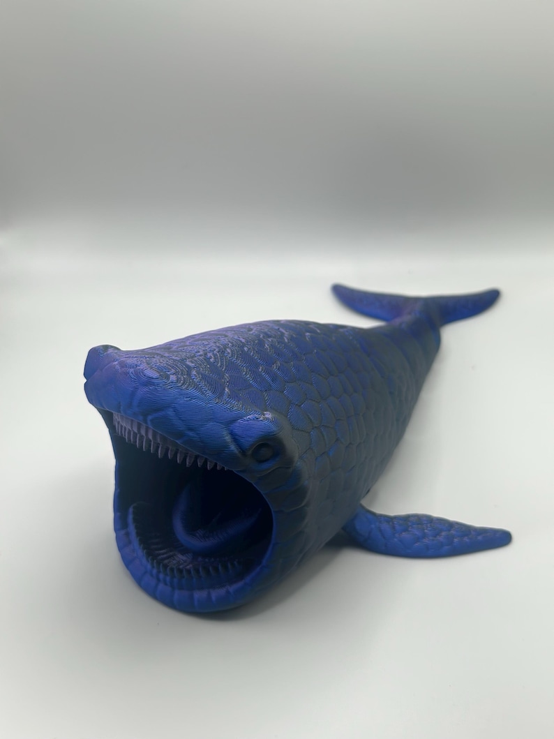 The Bloop Extra Large Articulating Fidget - Mythical Blue - Etsy