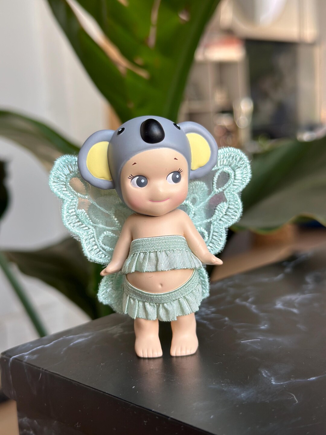 Sonny Angel Clothes - Seafoam Green Ruffles With Large Light Blue Wings ...