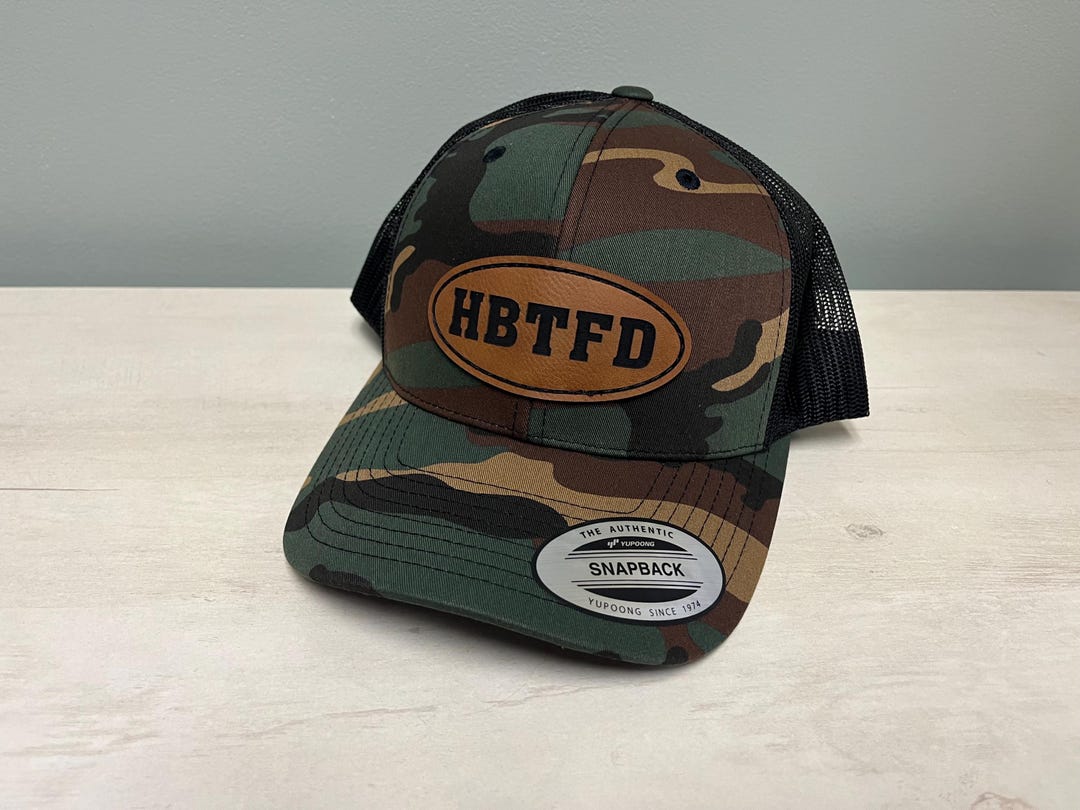 HBTFD CAMO Truck Hat - Etsy