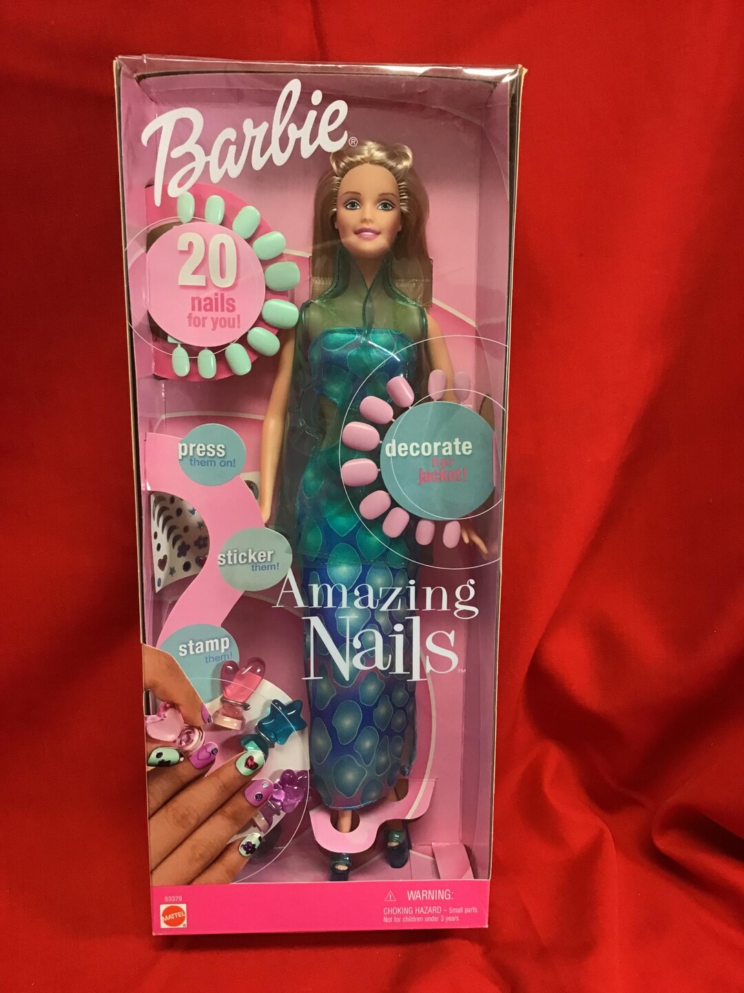 Vintage 2002 Amazing Nails Barbie IN BOX - Etsy