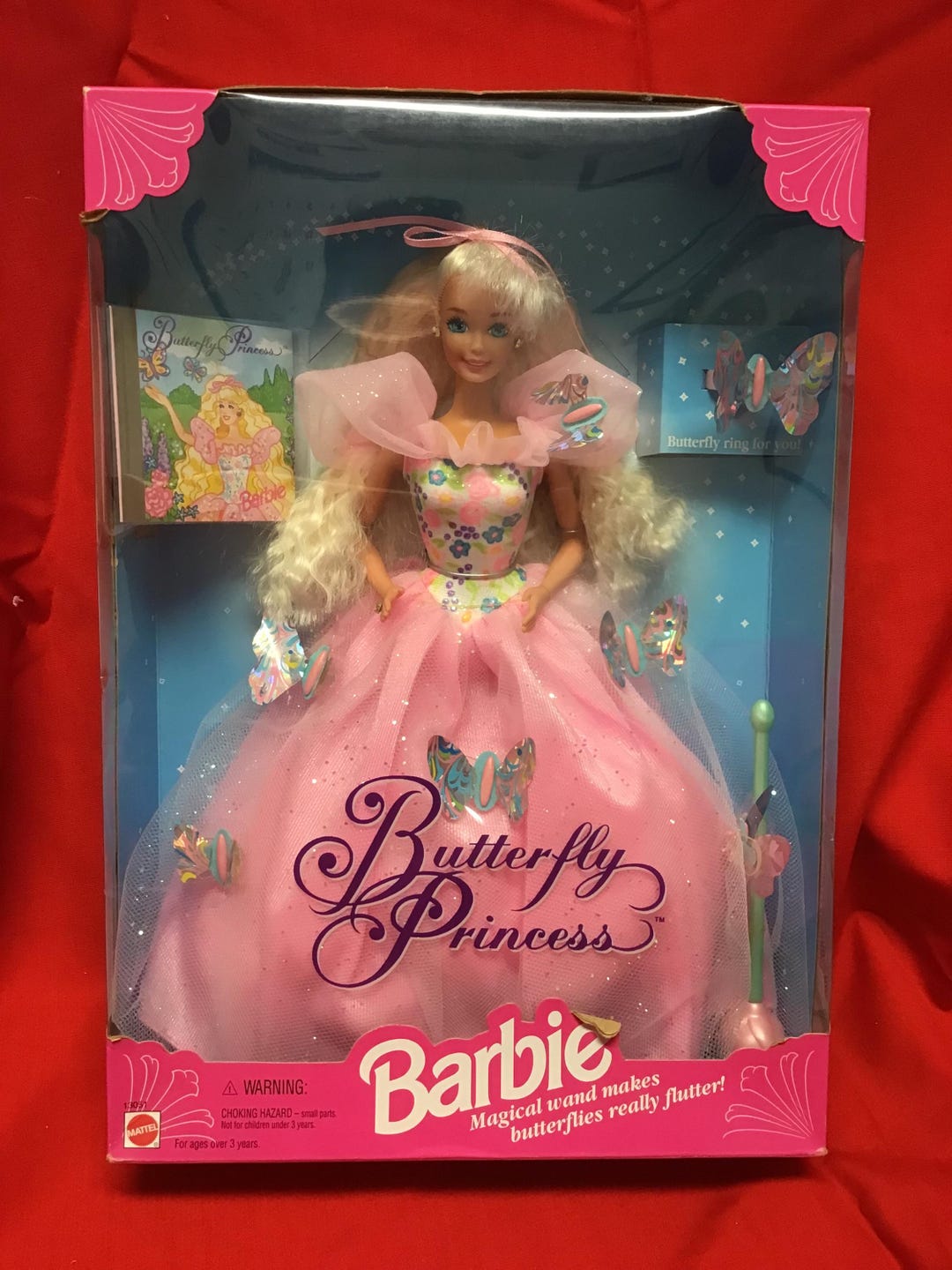 Vintage 1994 Butterfly Princess Barbie - Etsy