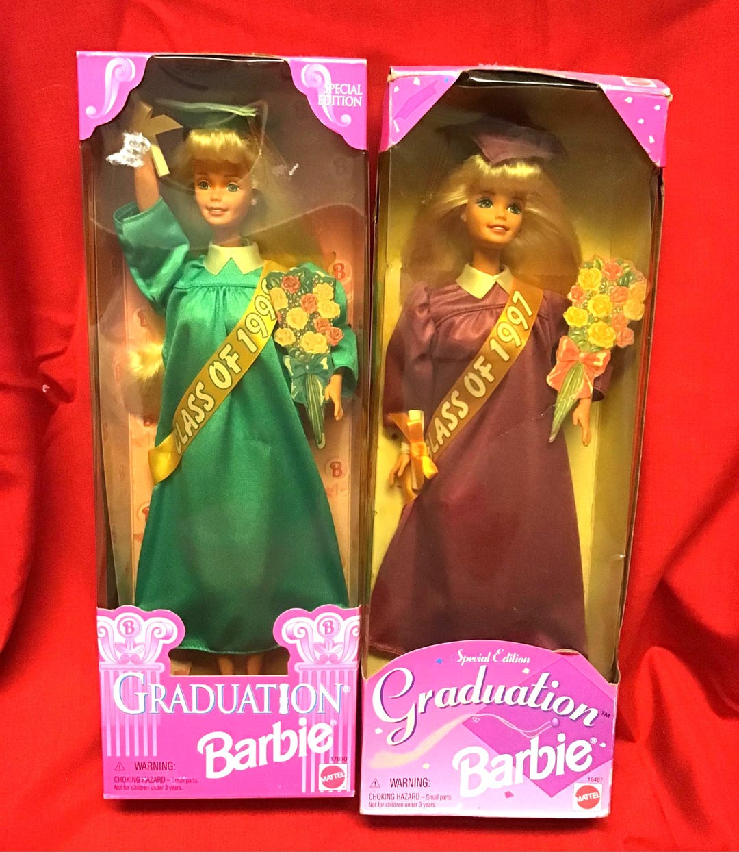 Vintage 1997 & 1998 Graduation Barbies - Etsy