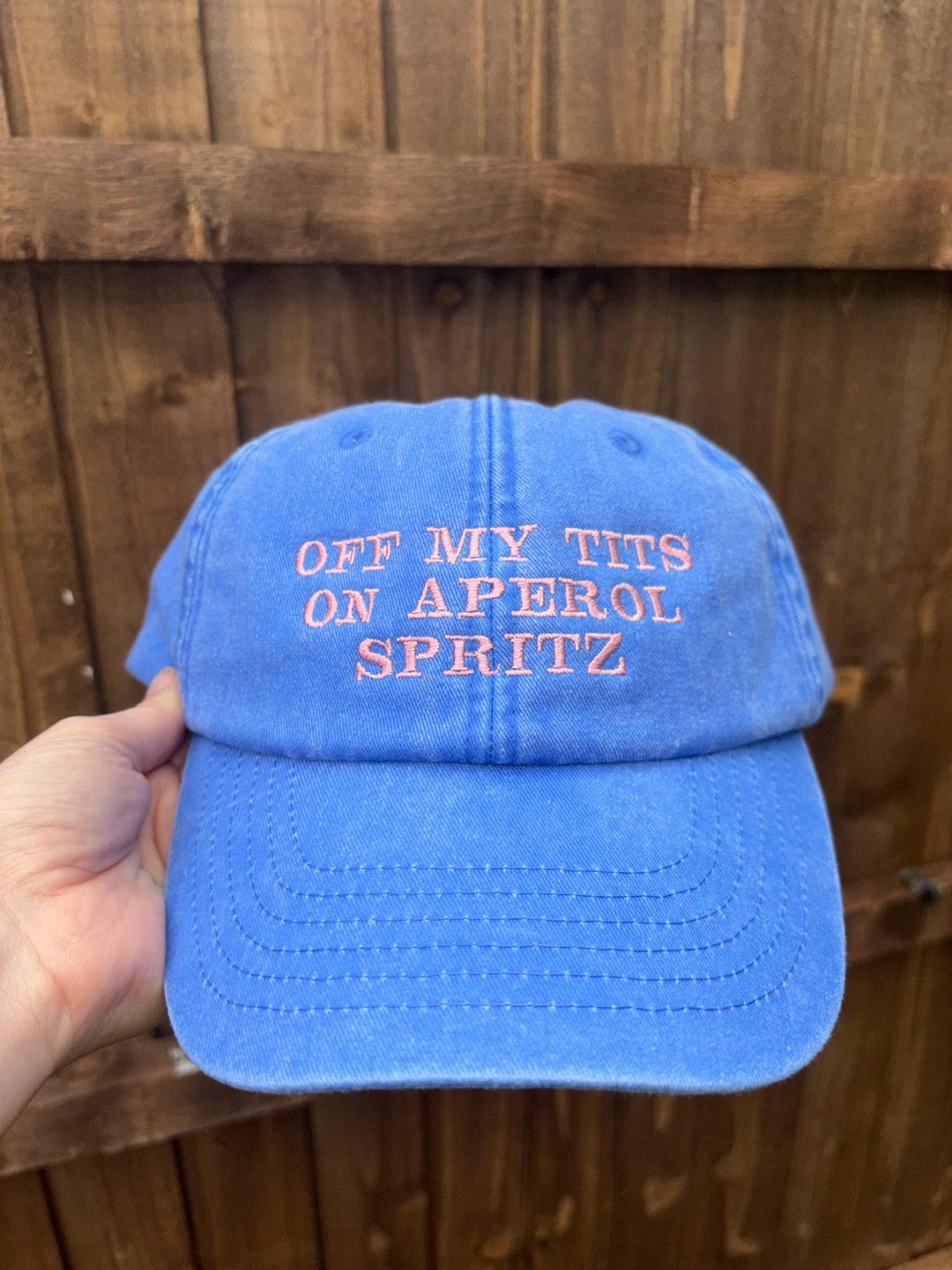 Aperol Spritz Embroidered Hat – Custom Vintage Baseball Cap – Gift for ...