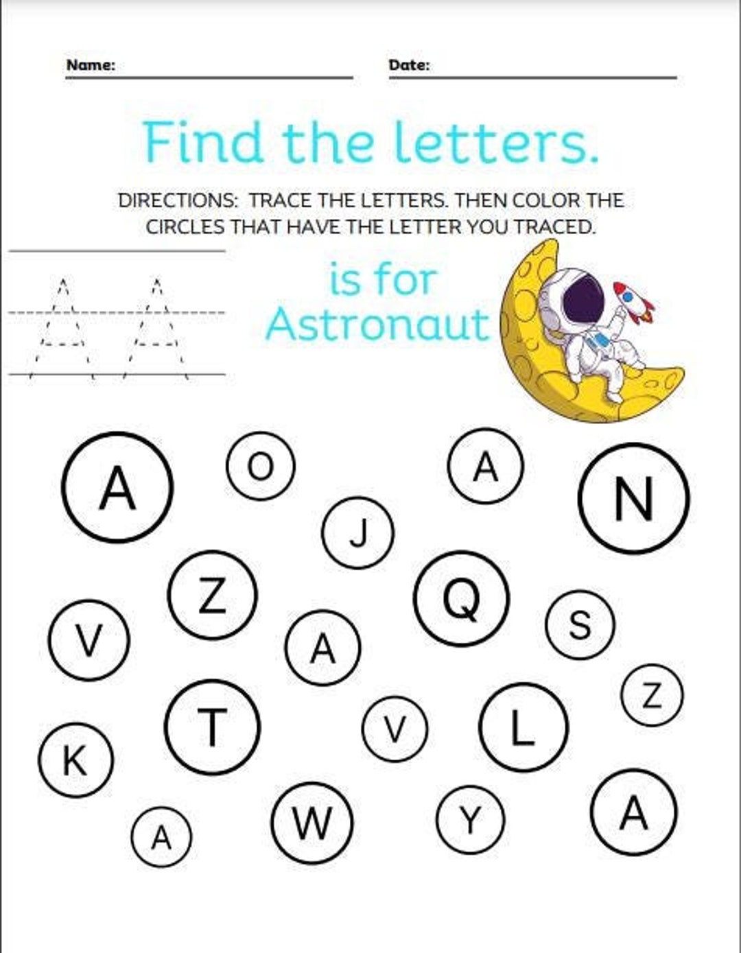 Let's Dot and Trace! - Etsy